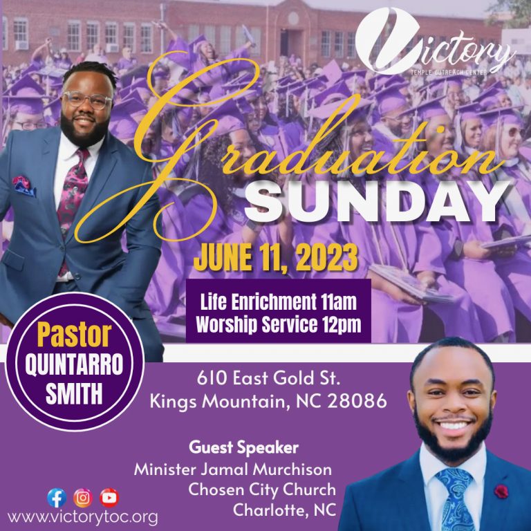 Graduation Sunday – VTOC